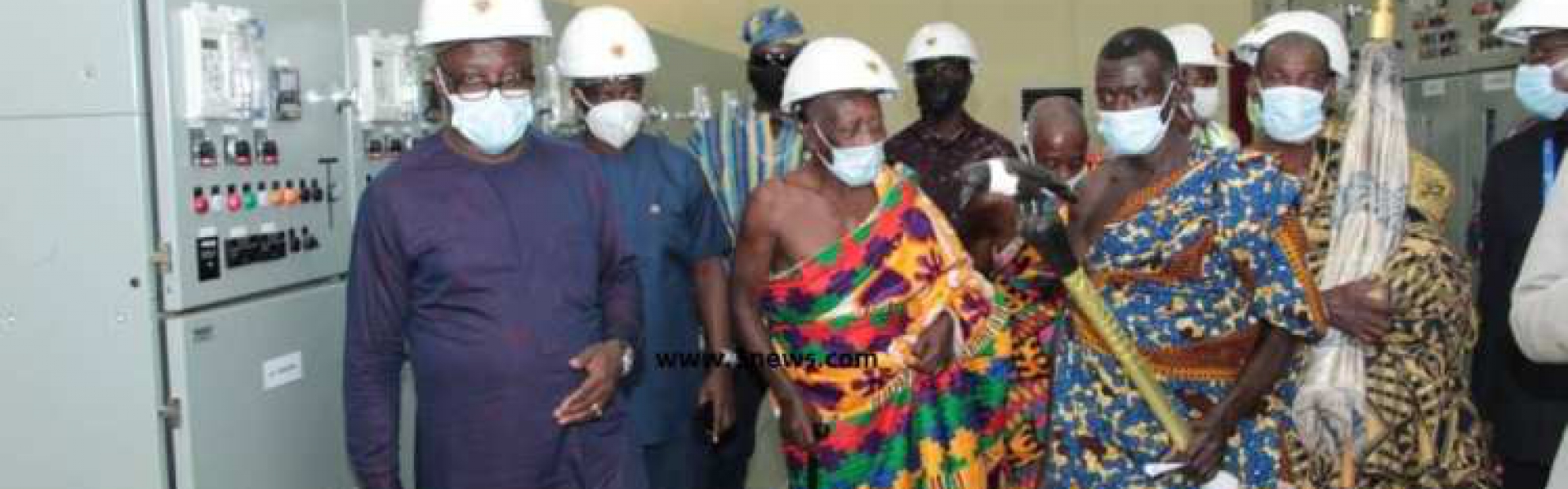 Electricity Company of Ghana Ltd - ECG subtstation built in Mpraeso ...